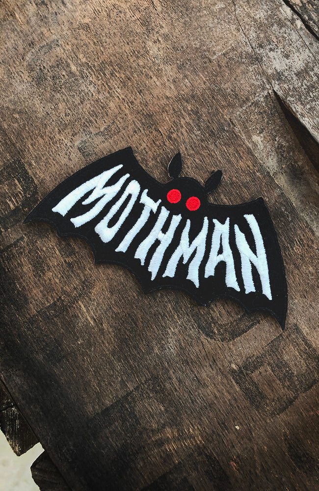 Mothman Symbol Patch - Cryptozoology Tracking Society - Glow in the Da ...